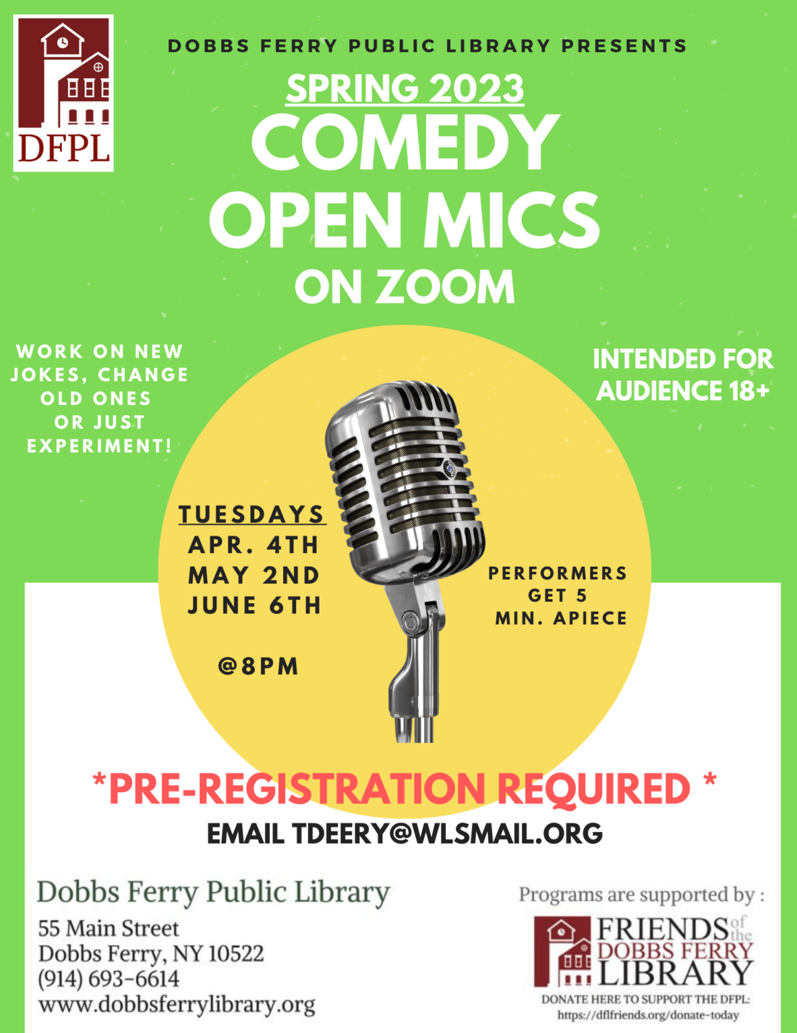 Calendar - Dobbs Ferry Library